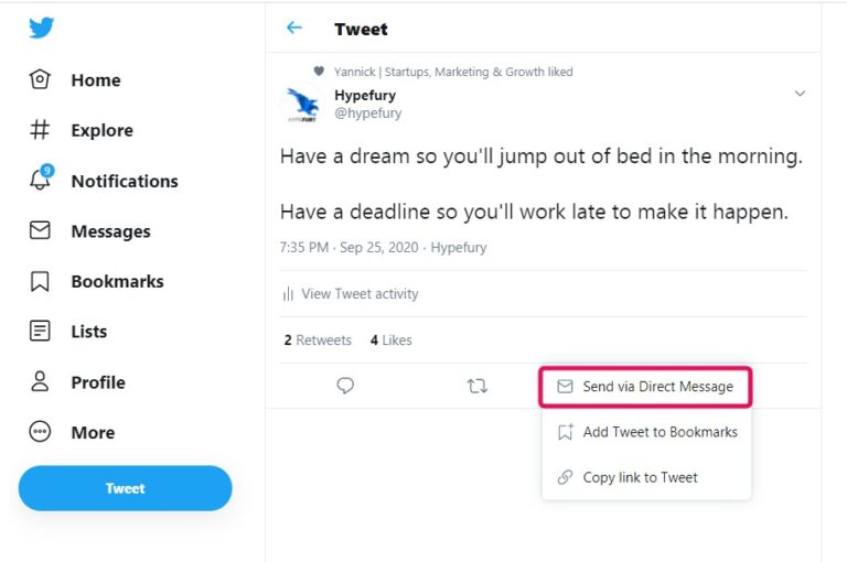 Learn how to DM on Twitter like the pros