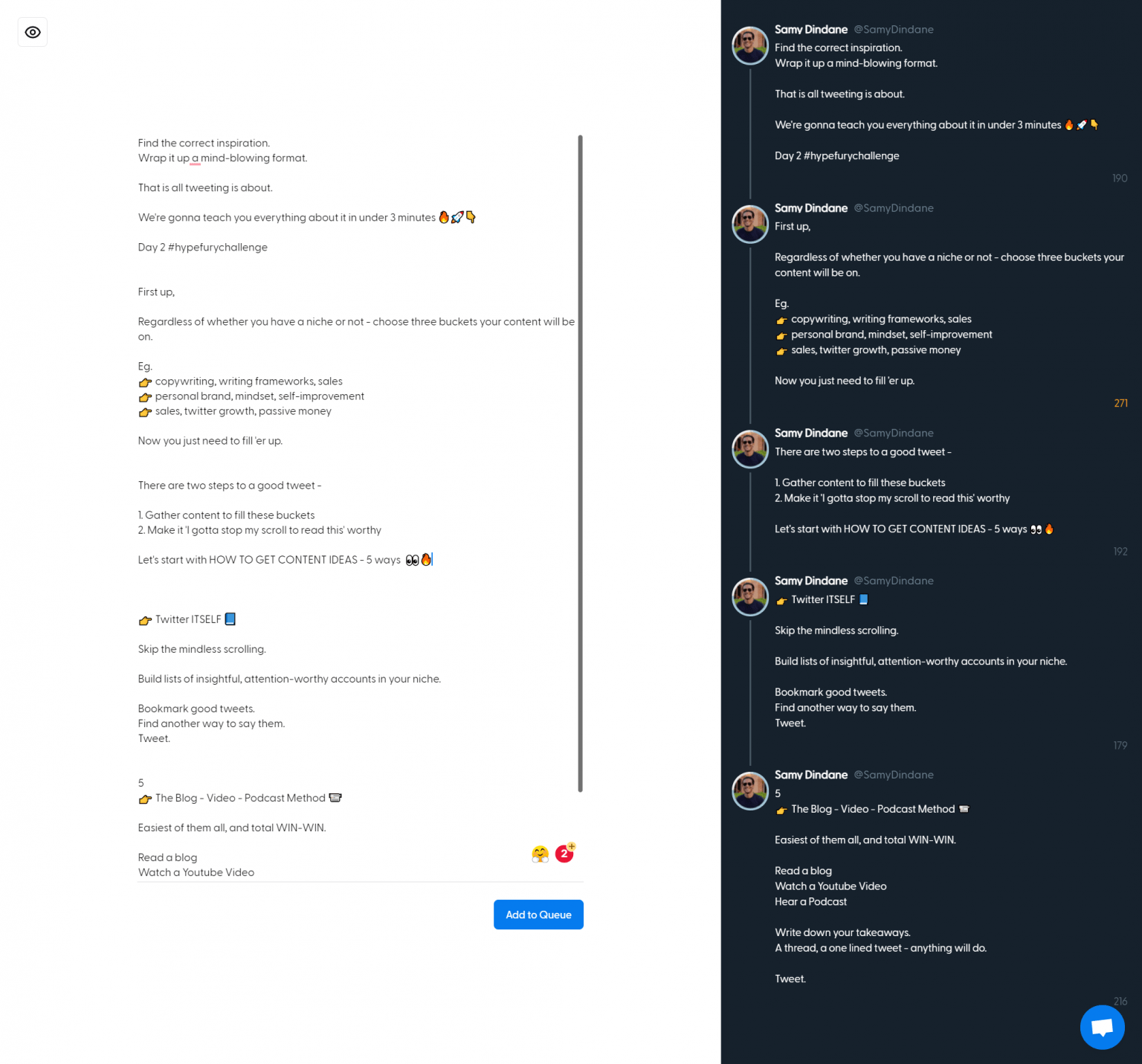 Hypefury - Schedule & Automate Social Media Marketing