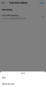 How to schedule a live video on Instagram? - Hypefury - Social Media ...