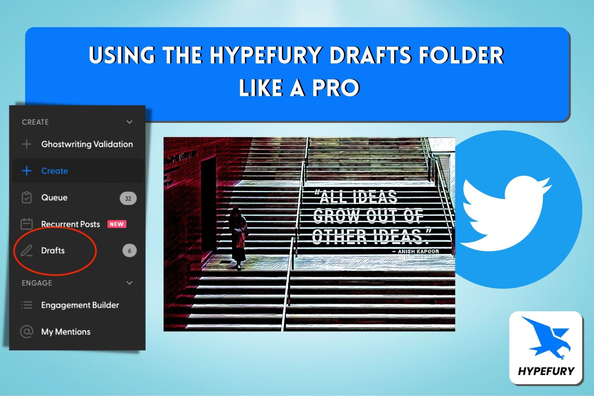 Using the Hypefury Drafts folder like a pro - Hypefury - Social Media ...