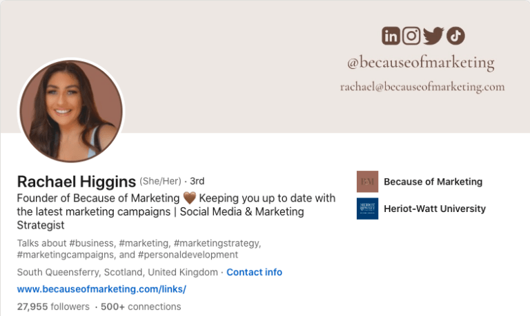 How to create a perfect LinkedIn bio