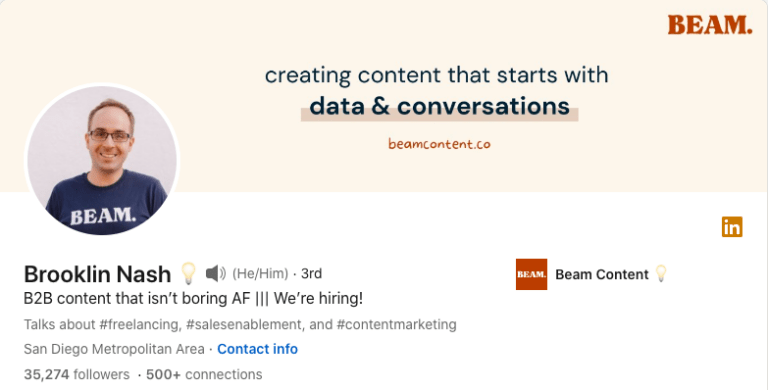 How to create a perfect LinkedIn bio