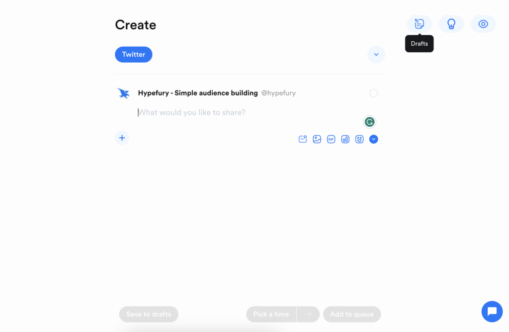 Using the Hypefury Drafts folder like a pro - Hypefury - Social Media ...