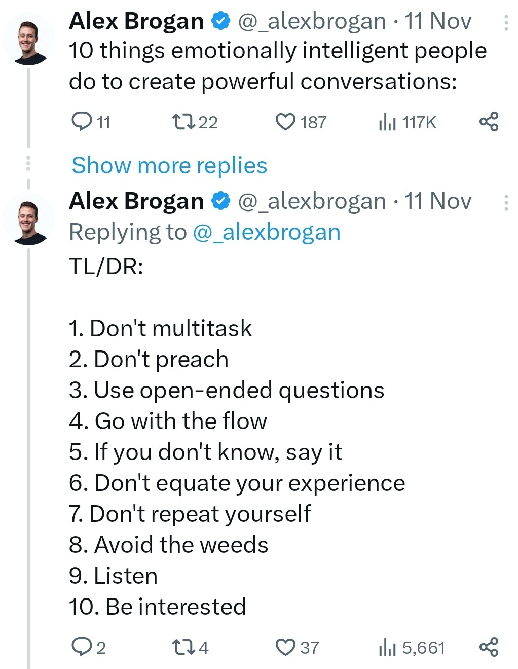 How Alex Brogan Went From 4.7K to 280K Followers in 20 Months and ...