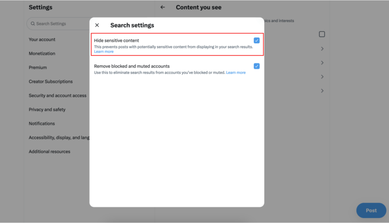How to See Sensitive Content on Twitter/X - Hypefury - Social Media Scheduling & Automation