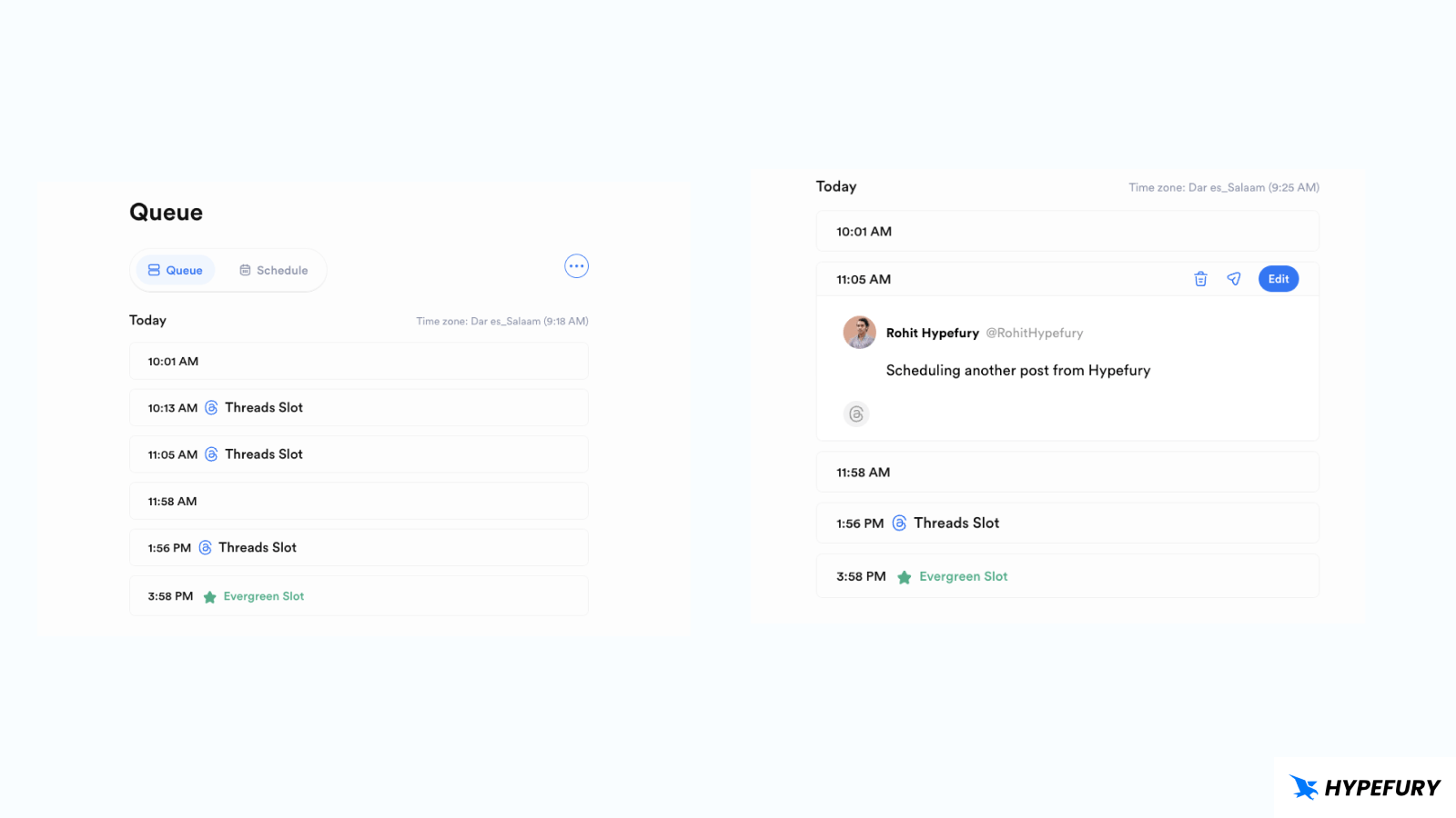 How to Schedule Threads Posts in 2025: The New Instagram App - Hypefury ...