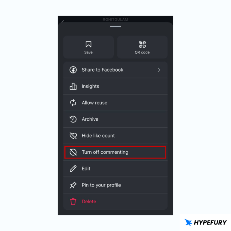 How to Turn Off Comments on Instagram in 2025 - Hypefury - Social Media ...