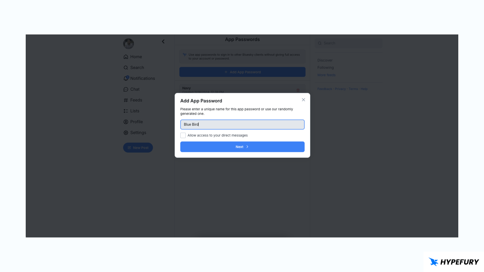 How to Create a Feed on Bluesky - Hypefury - Social Media Scheduling & Automation