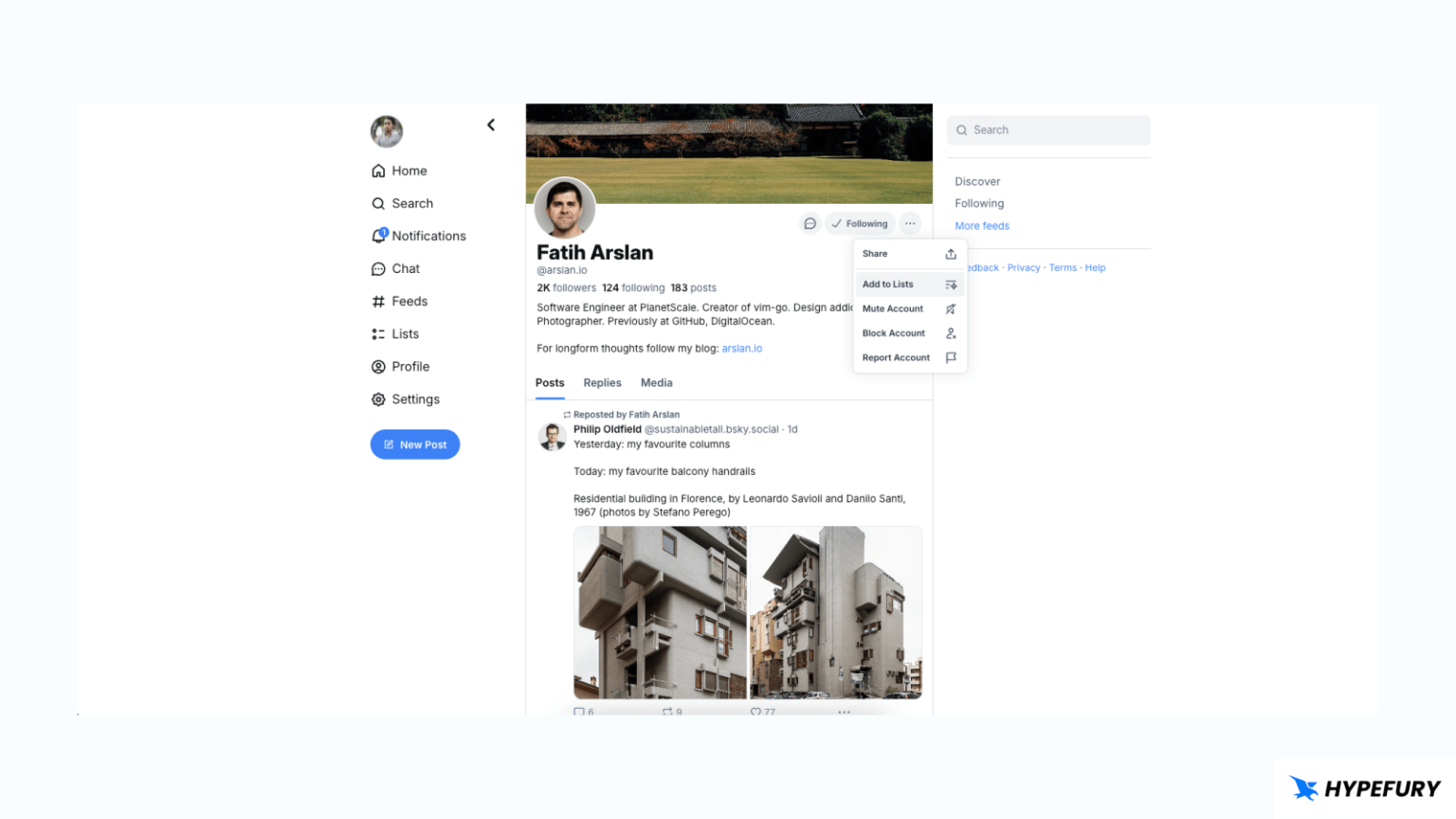 How to Create a Feed on Bluesky - Hypefury - Social Media Scheduling & Automation