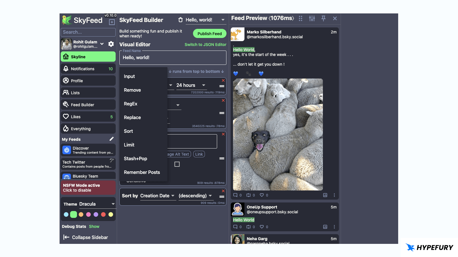 How to Create a Feed on Bluesky - Hypefury - Social Media Scheduling & Automation