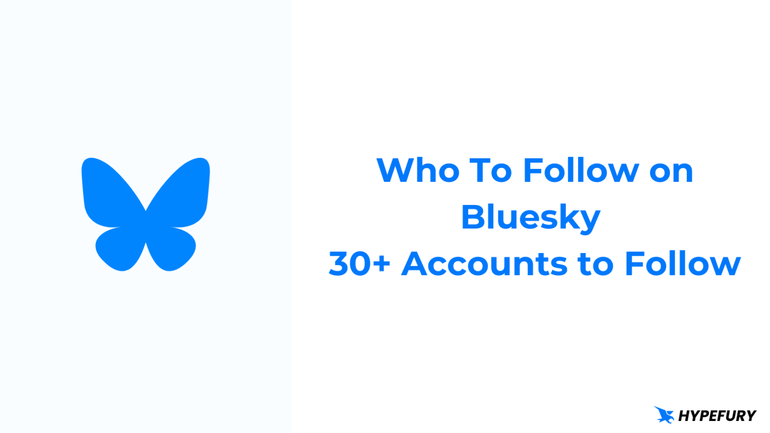 Who to Bluesky? - 30+ Accounts to Follow on Bluesky Social - Hypefury - Social Media Scheduling ...