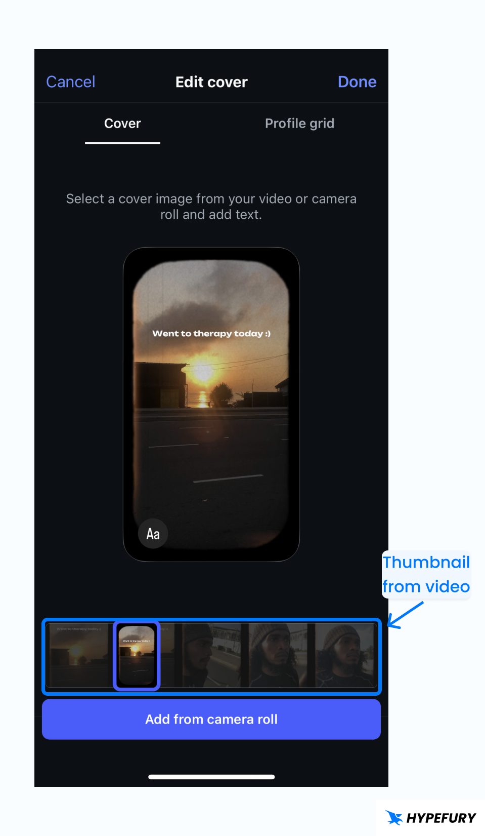 How to Add and Change Your Instagram Reels Thumbnail/Cover Image in ...